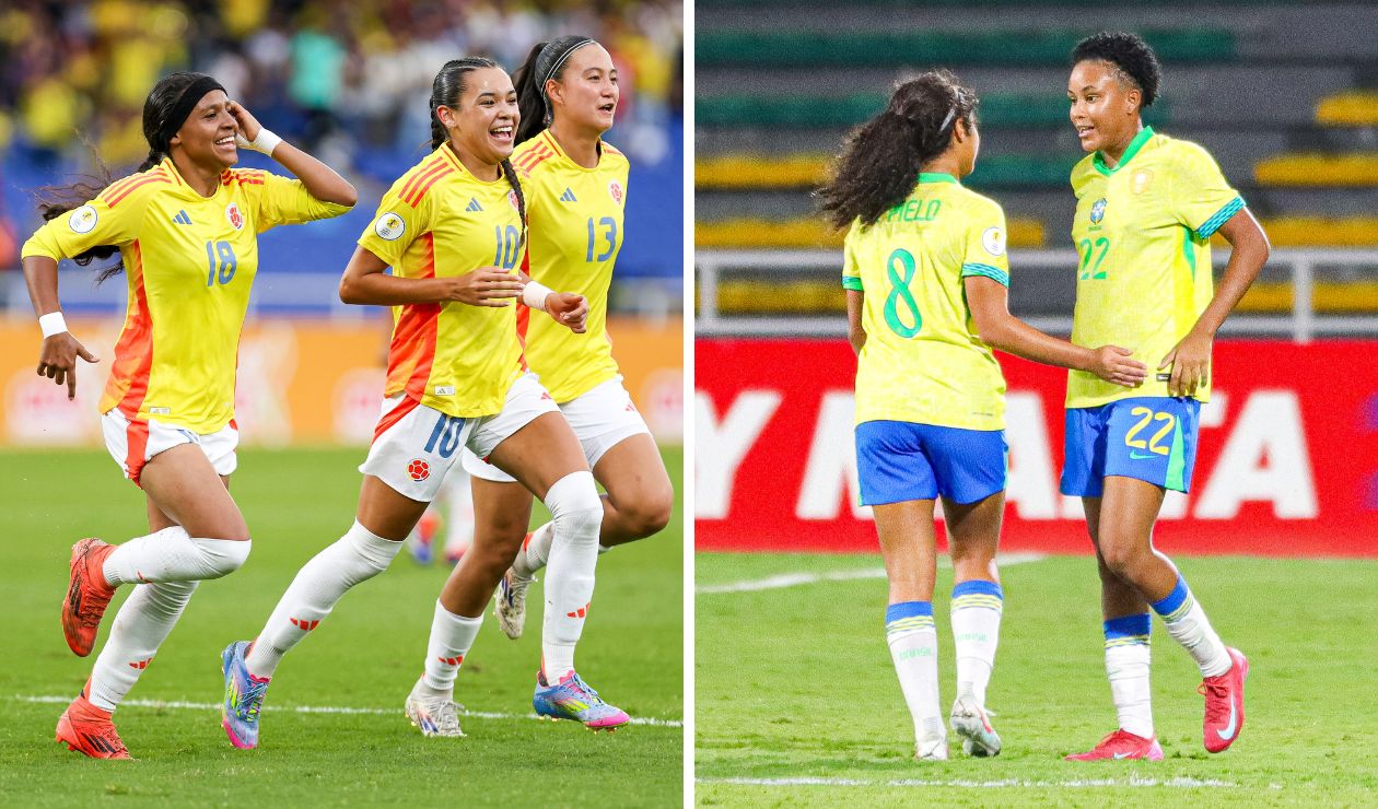 Colombia vs Brasil EN VIVO 24 de mayo: Sudamericano Femenino U17