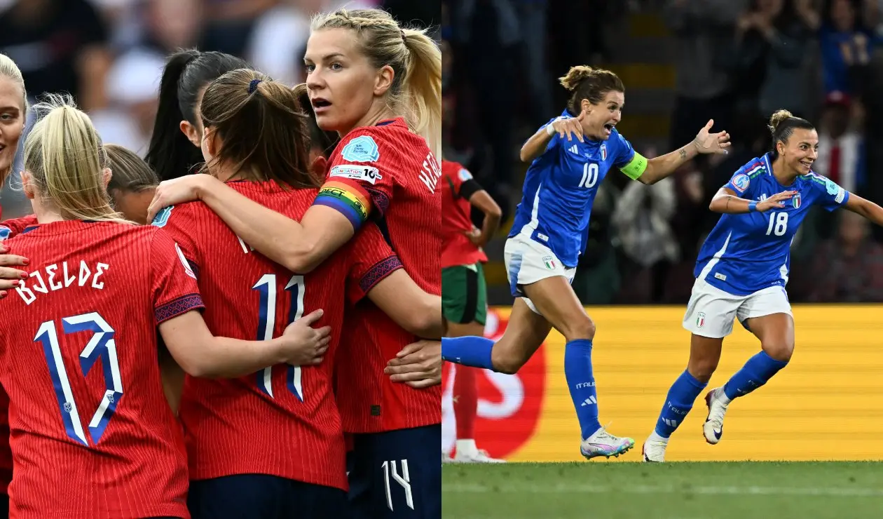 Noruega vs Italia EN VIVO, 16 de julio: hora y canal Eurocopa Femenina