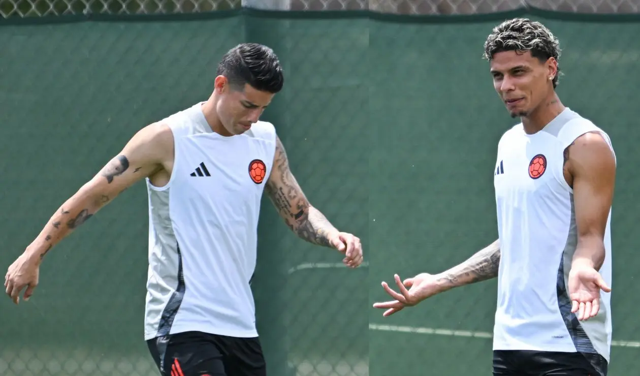 Discordia en Selección Colombia: James le dijo de todo a Richard Ríos