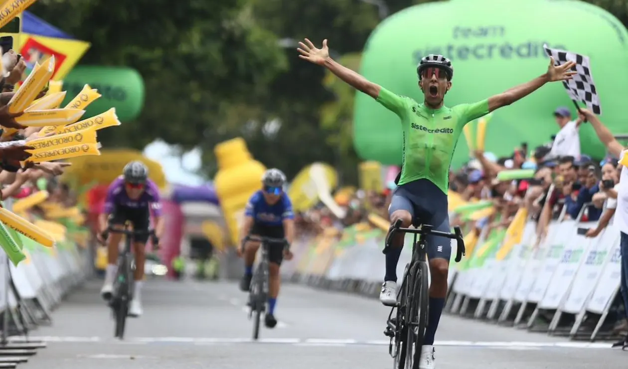 [Fotos] Sebastián Castaño se quedó con la etapa 7 del Clásico RCN 2025