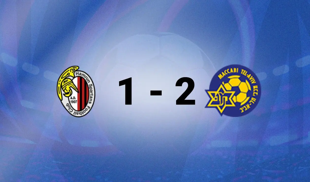 Dramático triunfo del Maccabi Tel Aviv sobre Hamrun Spartans en tiempo