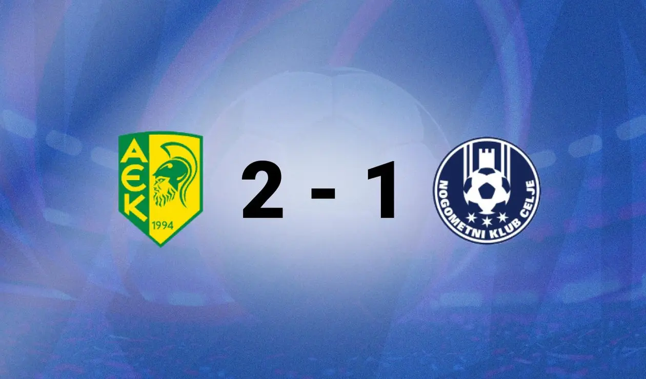 AEK Larnaca se impone al Celje en emocionante duelo de la Europa Leagu