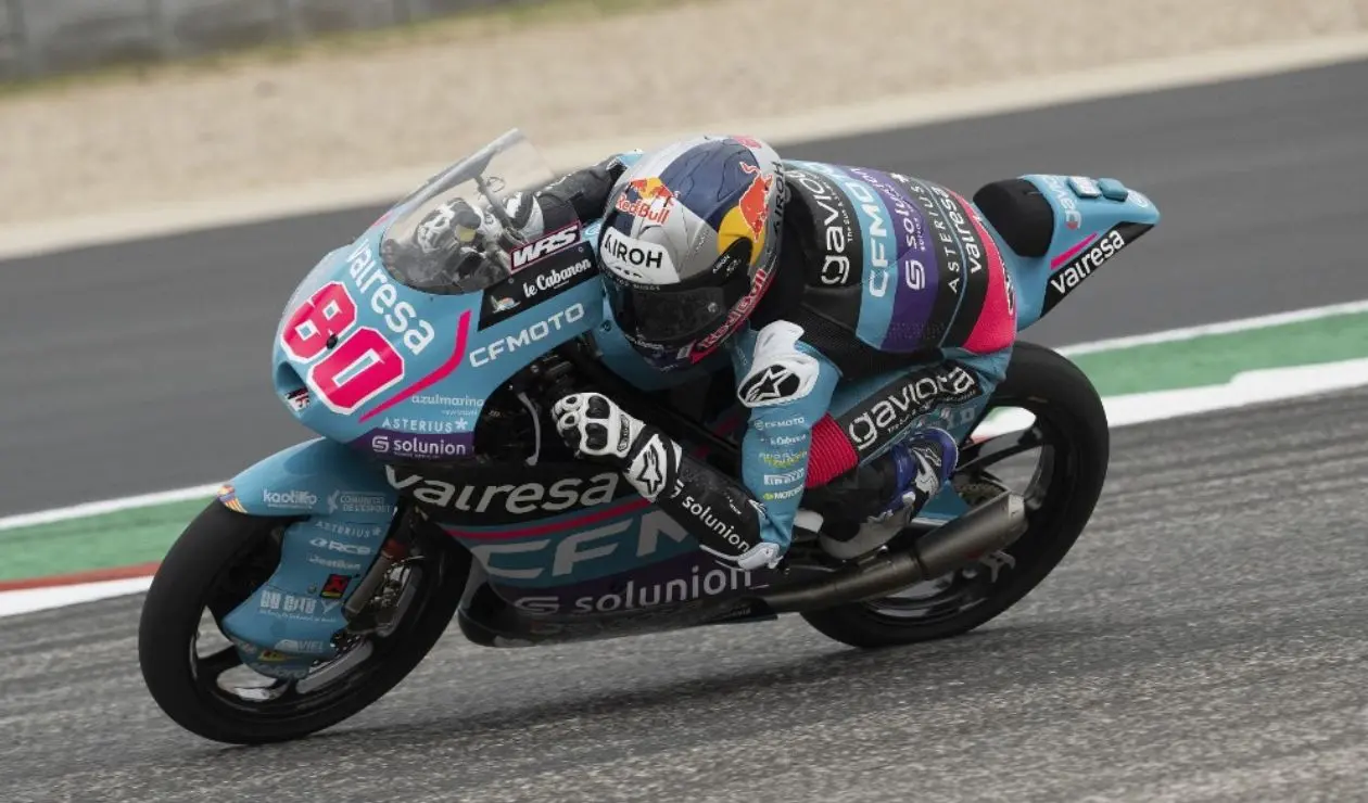 David Alonso impuso récord: impresionante marca en el GP de Francia