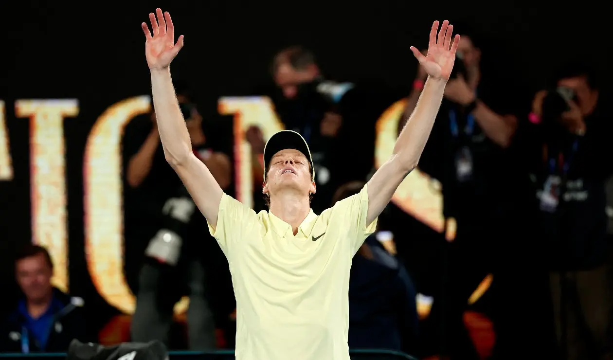 Jannik Sinner, campeón del Abierto de Australia 2025
