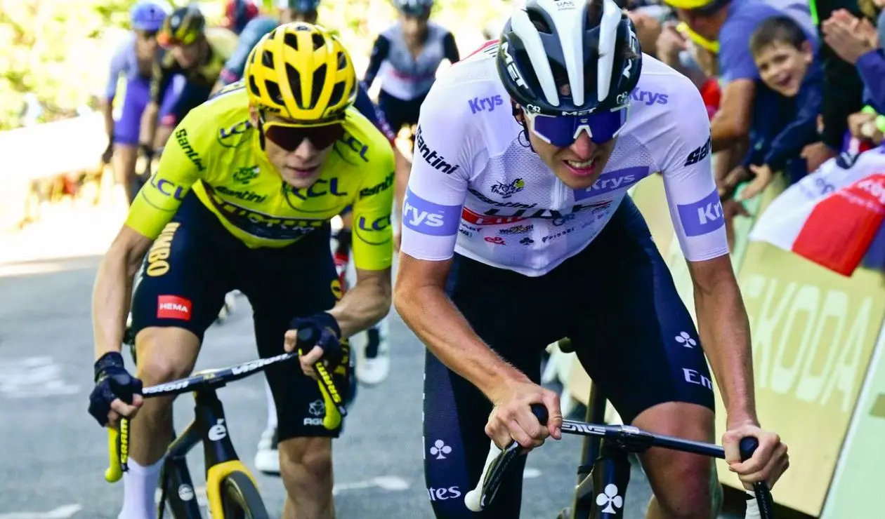 Pogacar calienta un nuevo duelo con Vingegaard en el Tour: "Lo espero"